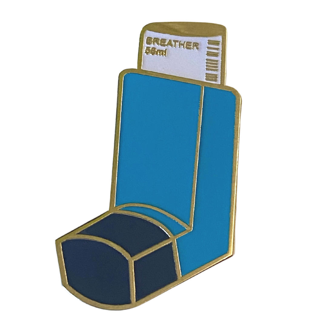 Inhaler - Blue - The Pin Store