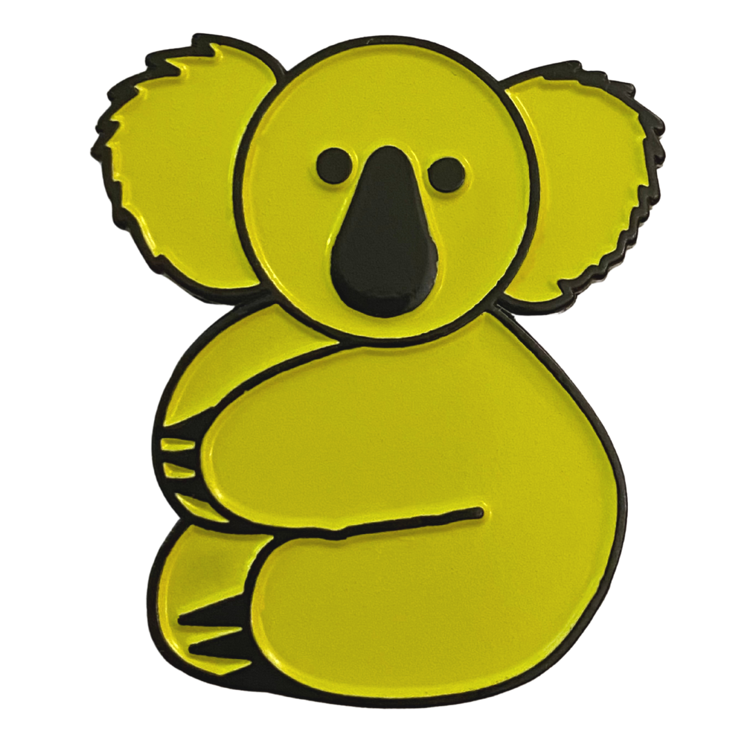 Yellow Koala Pin دبوس نحن والأطفال - The Pin Store